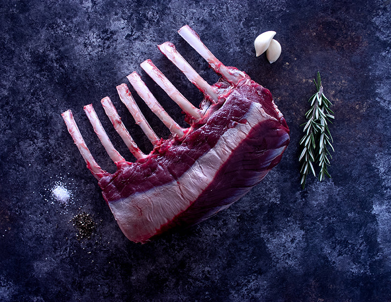 New Zealand Red Deer Chop Ready Rack – Broken Arrow Ranch