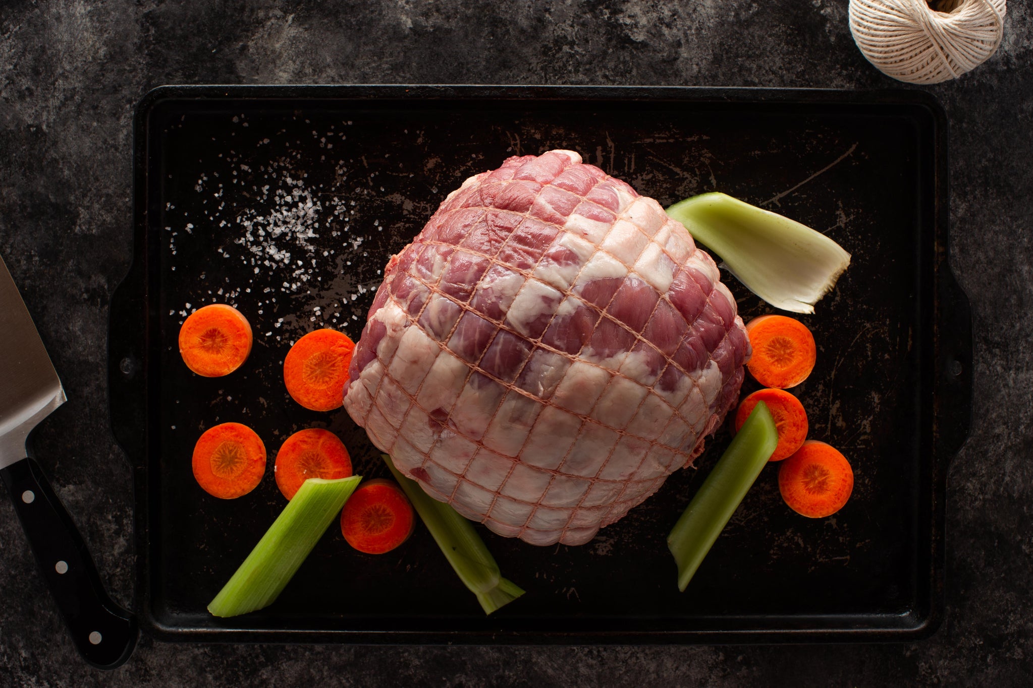 Wild Boar Rolled & Tied Leg | Broken Arrow Ranch